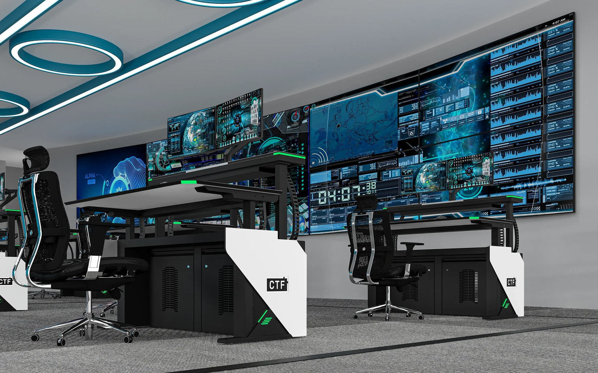 U Class Control Room Consoles | CTF Consoles